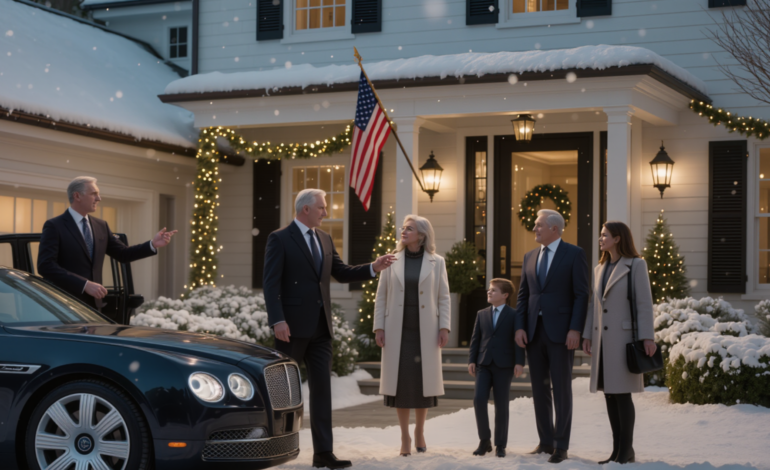 At the Christmas party, my ex-husband looked me straight in the eye and ...