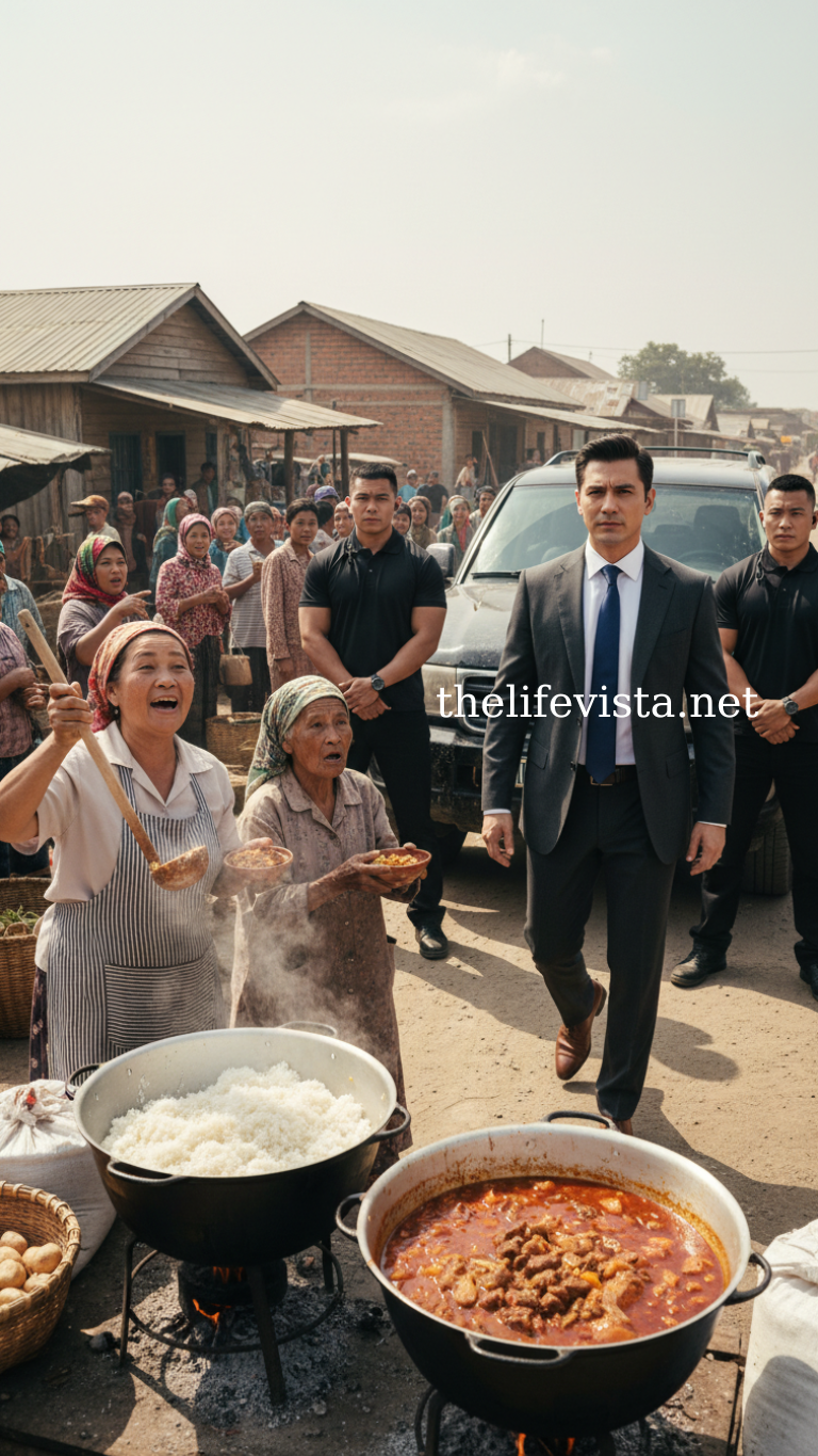 A poor food seller fed a homeless widow daily. One day, a billionaire ...