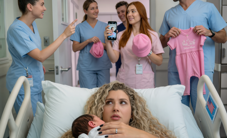 My family burst into the hospital room and dressed my one-day-old ...