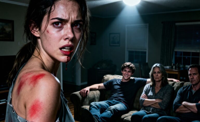 The belt sliced through the air and tore across my flesh as my brother ...