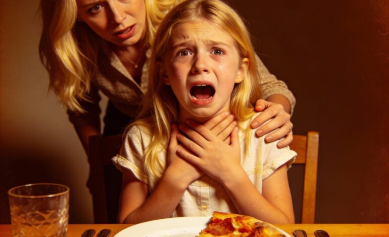 I came home to find my eight-year-old daughter eating pizza at the ...