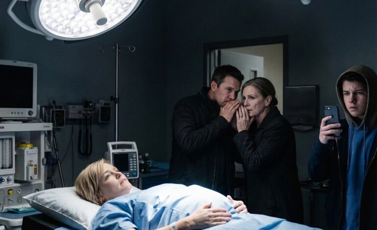 While I was unconscious in the delivery room, my mother-in-law said ...