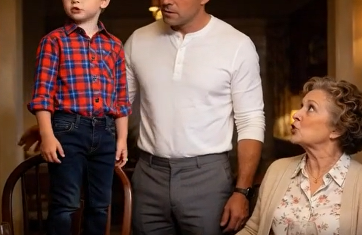 “During dinner, my husband raised a glass and said, ‘To the kid who ...